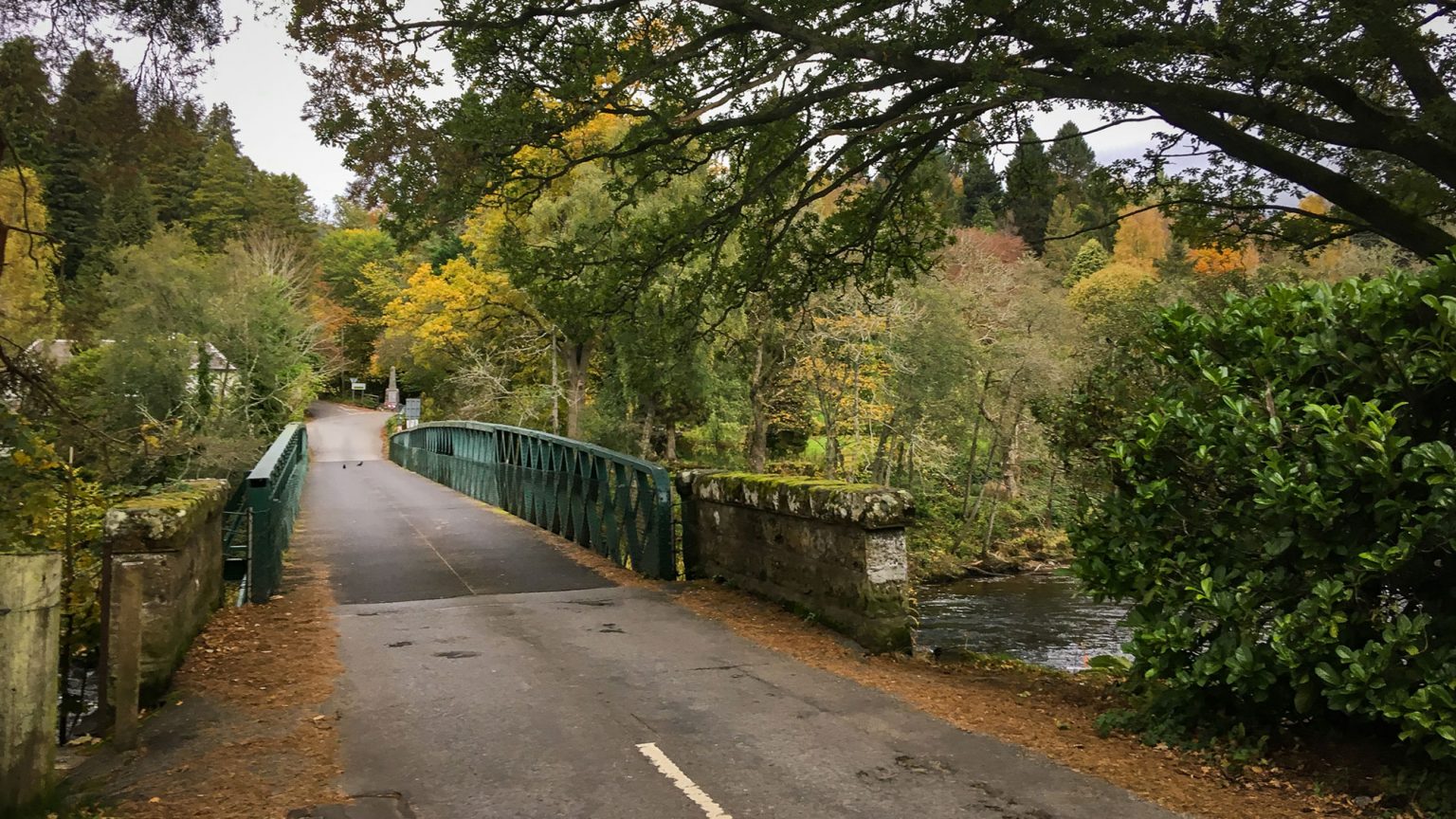 Auf dem Rob Roy Way von Strathtay nach Pitlochry - Strampelpfade